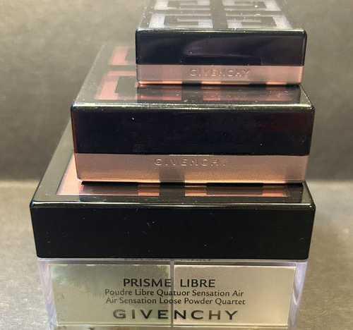 Тени shiseido и Givenchy пудра Givenchy