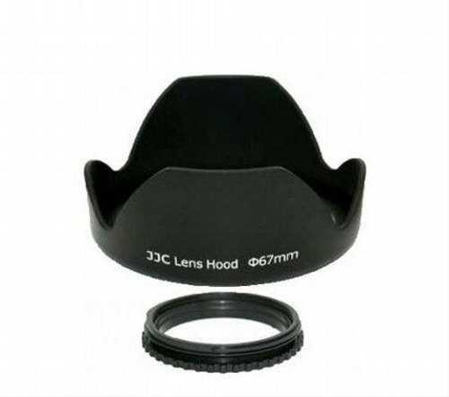 JJC LS-67 Flower Lens Hood(резьбовая)