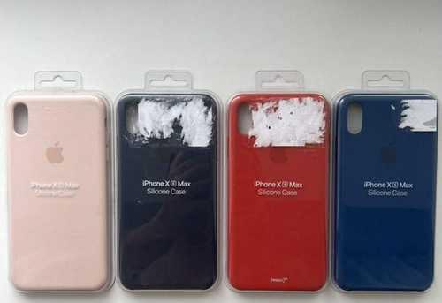 Silicone Case iPhone XS Max оригинал,новые