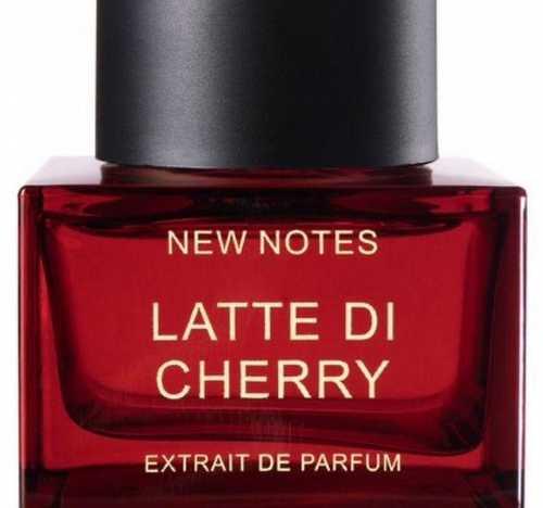 New Notes Latte Di Cherry Парфюмерная вода