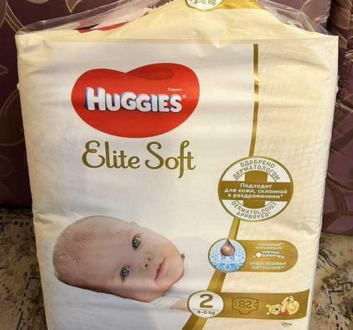 Подгузники pampers premium care 2 и huggies