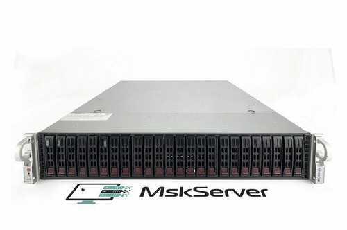 Сервер Supermicro 2028R-e1cr24n 2x E5-2630v3 16Gb