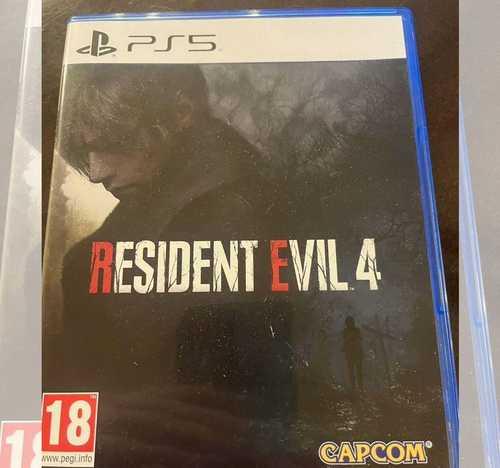 Resident evil 4 remake ps5 диск