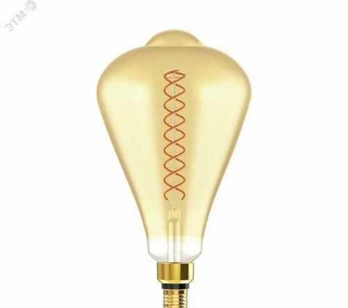 Лампа светодиодная LED 8.5 Вт Filament Gauss