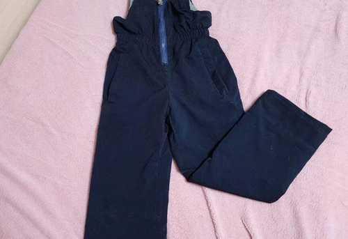 Болоневые штаны демисезонные для мальчика 6-7 лет