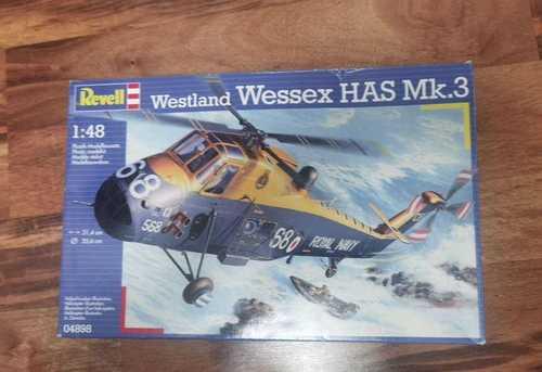 Сборная модель вертолёта 1/48 Westland Wessex