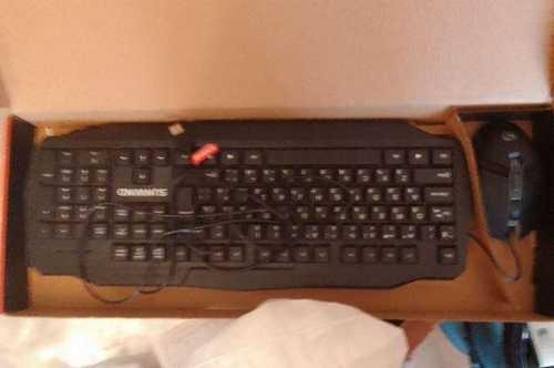 Игровая клавиатура и мышь SunWind