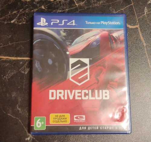Игра "Drive Club" диск для Play Station 4