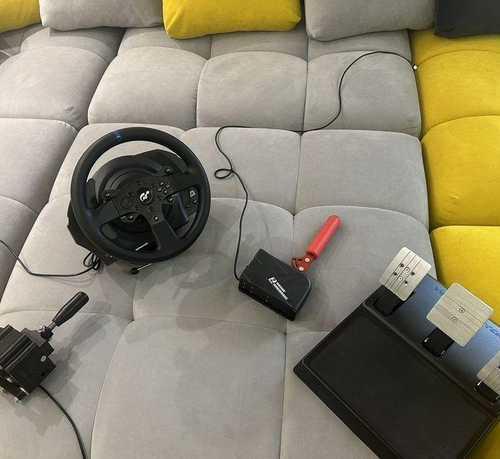 Thrustmaster t300 rs gt +кпп и ручник от zmaking