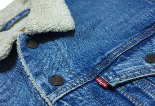 Куртка Джинсовая Levis Type 3 Sherpa Оригинал