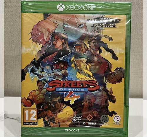 Streets of rage 4 xbox (новый)