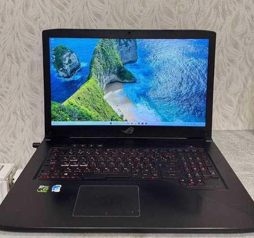 Игровой ноутбук asus ROG Strix i7-7700HQ/1060 3GB
