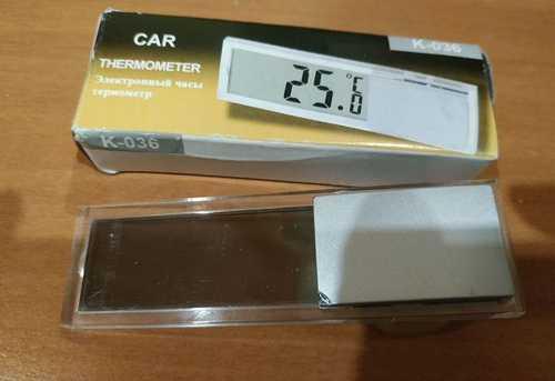 Электронные часы термометр