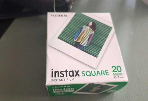 Картриджи instax square