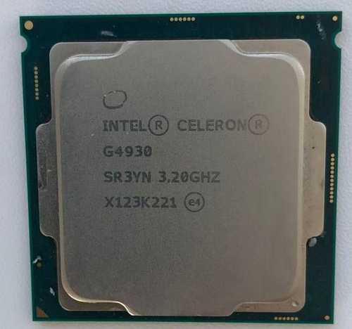 Процессор Intel Celeron G4930 BOX LGA1151