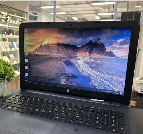 15.6" HP Celeron N3050 / 8 Гб / новый SSD   новый АКБ