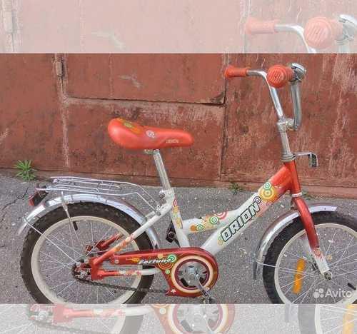 Детский велосипед 16 orion