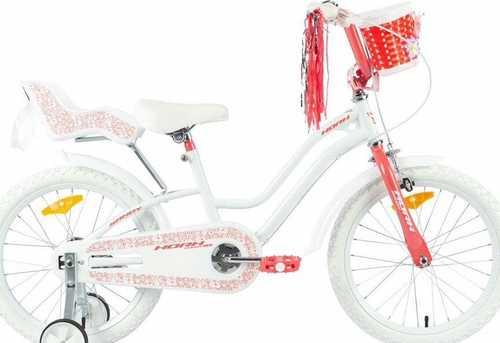 Велосипед horh sandy 18" (2024) White-Coral Sta759