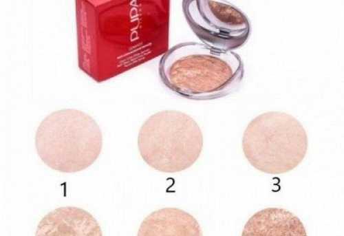 Пудра для лица Pupa Luminys Baked Face Powder