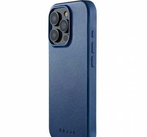 Чехол Mujjo iPhone 16 Pro monaco blue mujjocl051BL