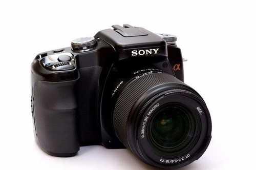 Фотоаппарат зеркальный Sony A100 (комплект)