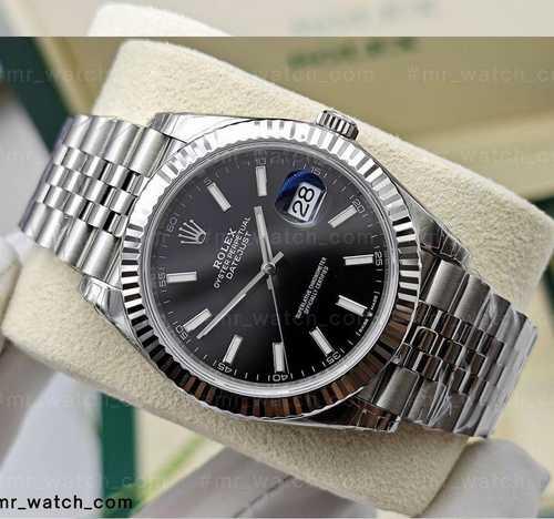 Часы Rolex Datejust 41mm Black новые гарантия