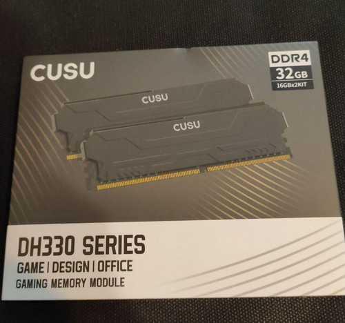 Cusu ddr4 32gb 3600mh cl18 новая