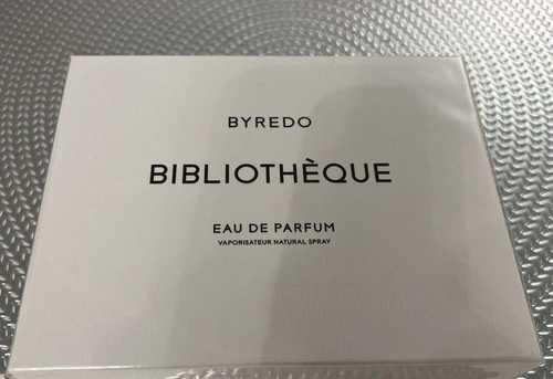 Byredo туалетная вода bibliotheque