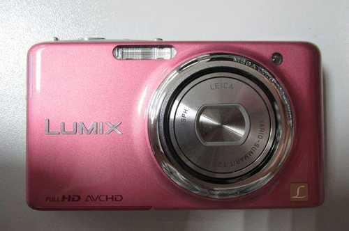 Новый фотоаппарат Panasonic Lumix DMC-FX77 Розовый