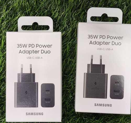 Оригинальное зарядное устройство Samsung 35w Duo