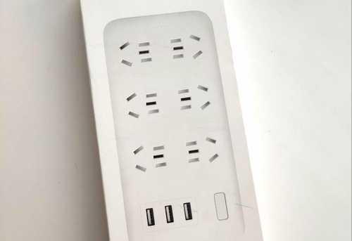 Сетевой фильтр Xiaomi Mi Power Strip, 6 розеток