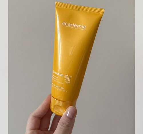 Academie body sunscreen milk