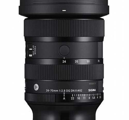 Объектив Sigma AF 24-70mm F2.8 DG DN II Art Sony E