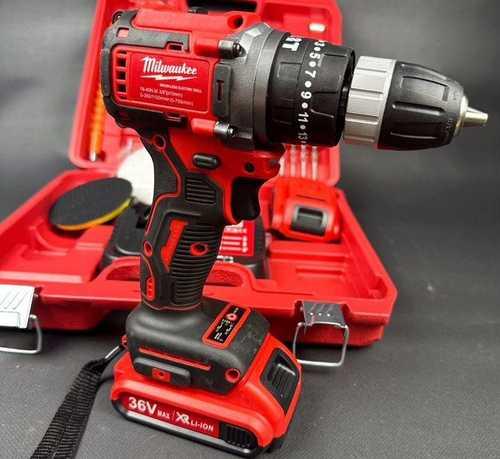 Шуруповерт ударный бесщеточный milwaukee 36 v