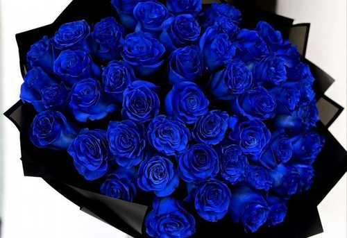 Розы синие