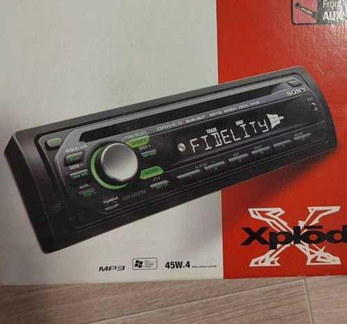 Магнитола с CD MP3 Sony CDX-GT24 EE Black