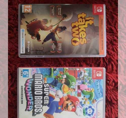 Nintendo switch Mario wonder и it takes two