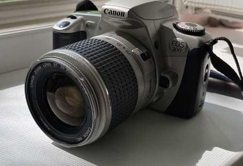 Пленочный фотоаппарат cannon eos 300