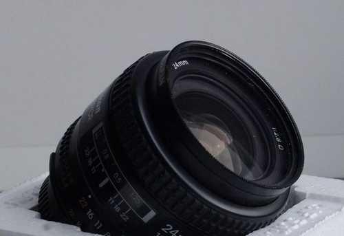 Объектив Nikon AF Nikkor 24 mm f/ 2.8 D