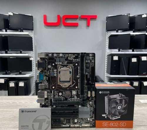 Связка Материнская+Процессор+DDR3 8g+SSD 1Tb+Кулер