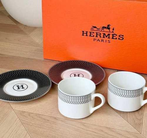 Чайный фарфоровый набор Hermes