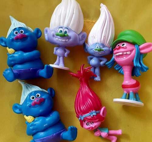 Тролли trolls свитбокс фигурки киндер