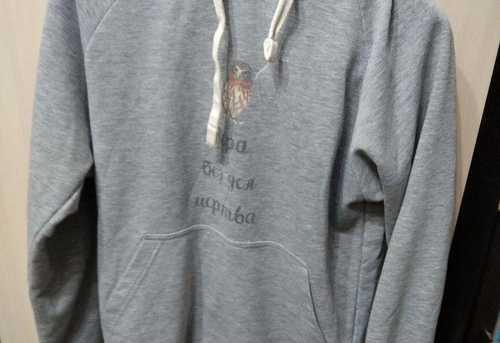 Толстовка, серая,Wearcraft