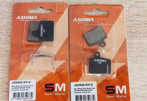 Колодки тормозные ashima AD0505-SM-S