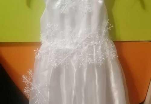Платье снежинки 116