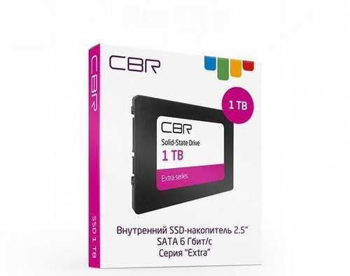 Твердотельный накопитель CBR 1 тб SATA SSD-001TB-2