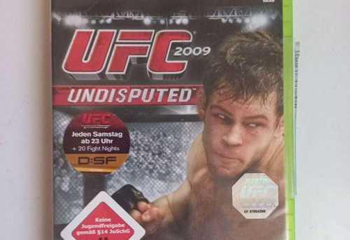Лицензионная игра UFC 2009 undisputed на Xbox 360