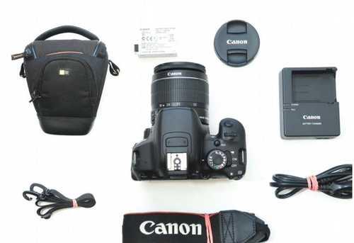 Фотоаппарат Canon 650d kit (пробег 7600) + сумка