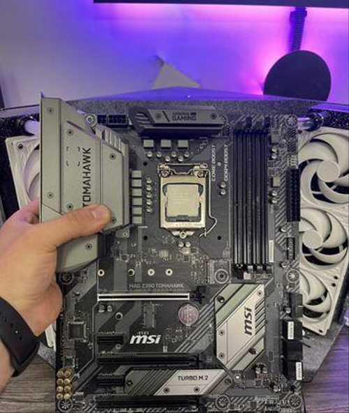 Комплект i7-9700k и z390 msi mag tomahawk