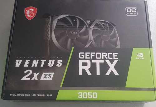 Видеокарта MSI RTX3050 ventus 2X XS 8GB OC